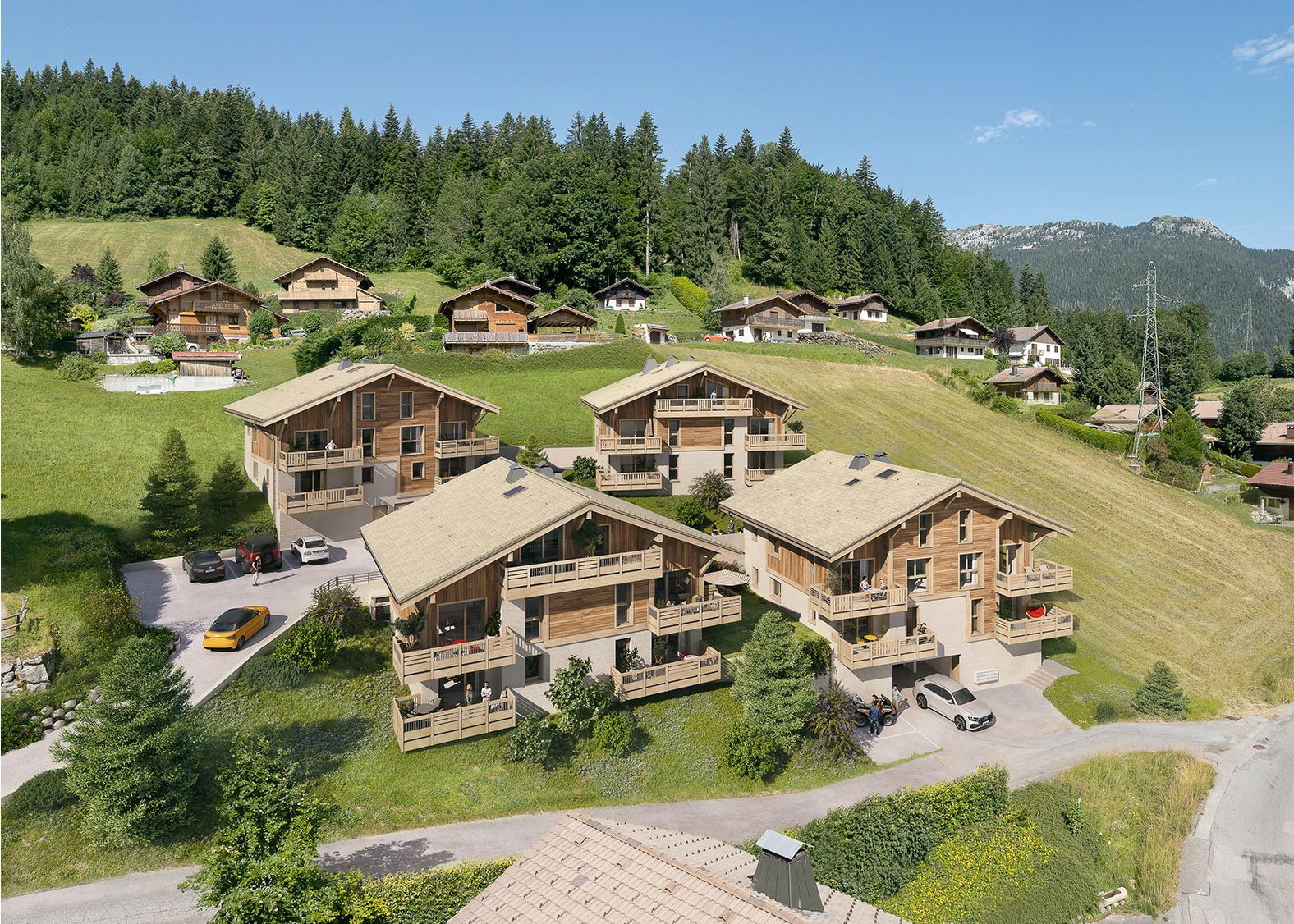 Programme neuf Les Ecrins de Saint Jean à Saint Jean-de-Sixt - Primalp